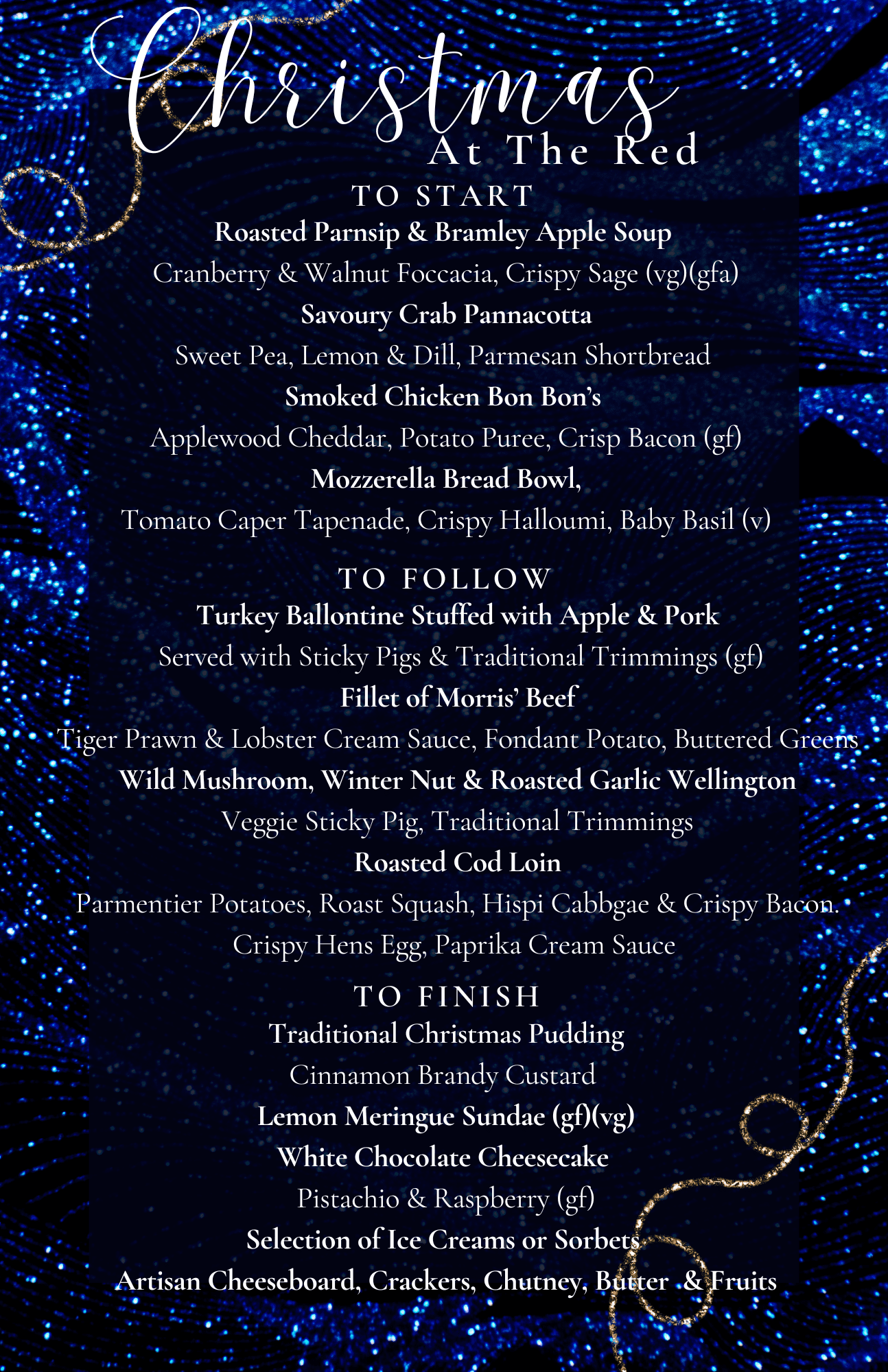 Menus | The Olde Red Lion | Pub & Restaurant in Kislingbury